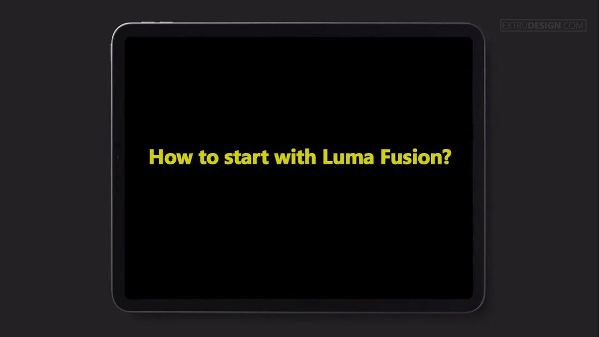 How to start with LumaFusion? Beginners Tutorials