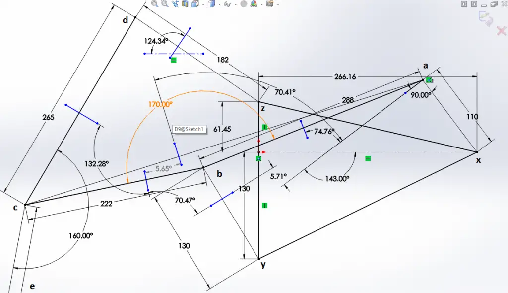 Project Paper: Design and Analysis of the Walking Mechanism