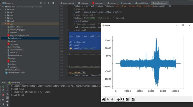 Speech Emotion Recognition [An applied project] - ExtruDesign