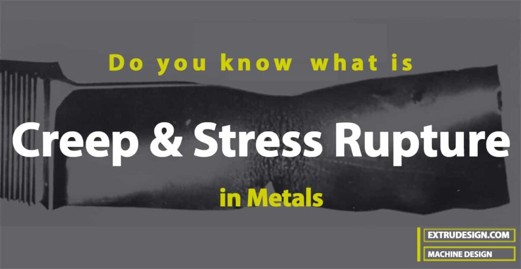 What is Creep and Stress Rupture Of Metals? - ExtruDesign