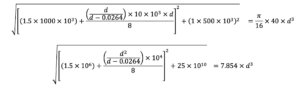 How to Calculate Shaft Diameter under Axial Load? - ExtruDesign