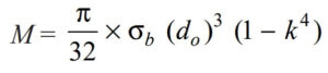 How to calculate Shaft Diameter under Twisting and Bending Moment?