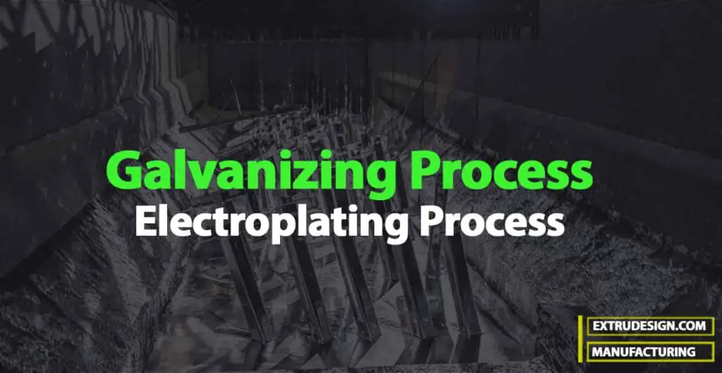 What is Galvanizing and Electroplating Process? - ExtruDesign