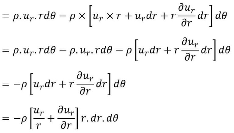What is Continuity Equation in three Dimensions and Polar coordinates?
