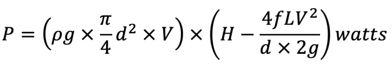 How to calculate Power Transmission Through Pipes? - ExtruDesign
