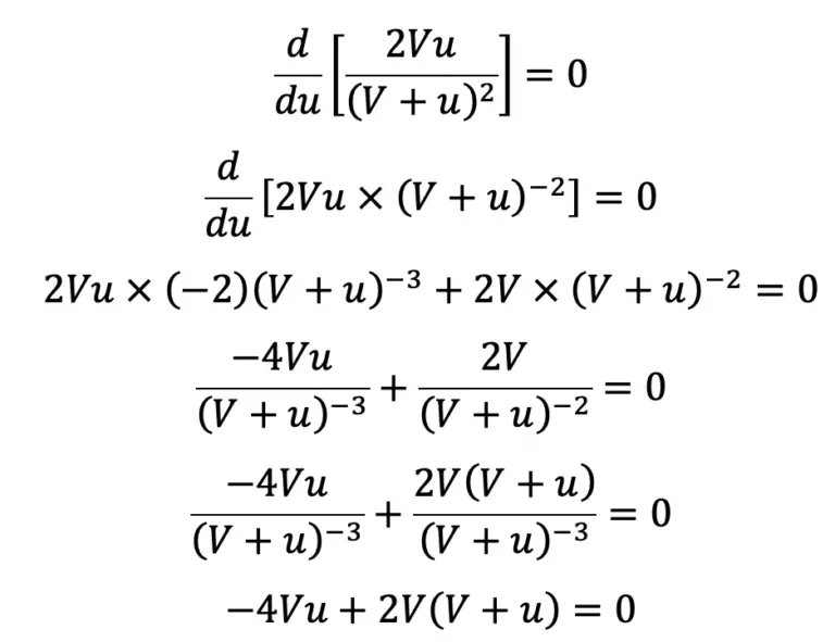 How to calculate Force and Efficiency of Jet Propulsion of Ships?