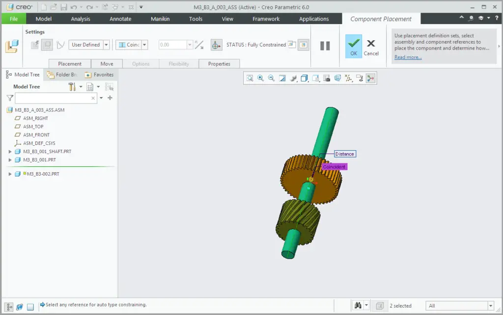 Why do Components Hide When Editing Mates in Creo?