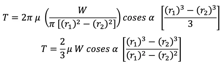 Design of a Cone Clutch | Friction Clutch - ExtruDesign