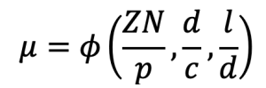 Bearing Characteristic Number and Bearing Modulus
